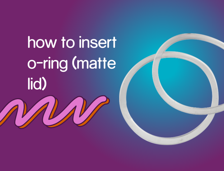 how to insert o-ring (matte lid) – b.box AU