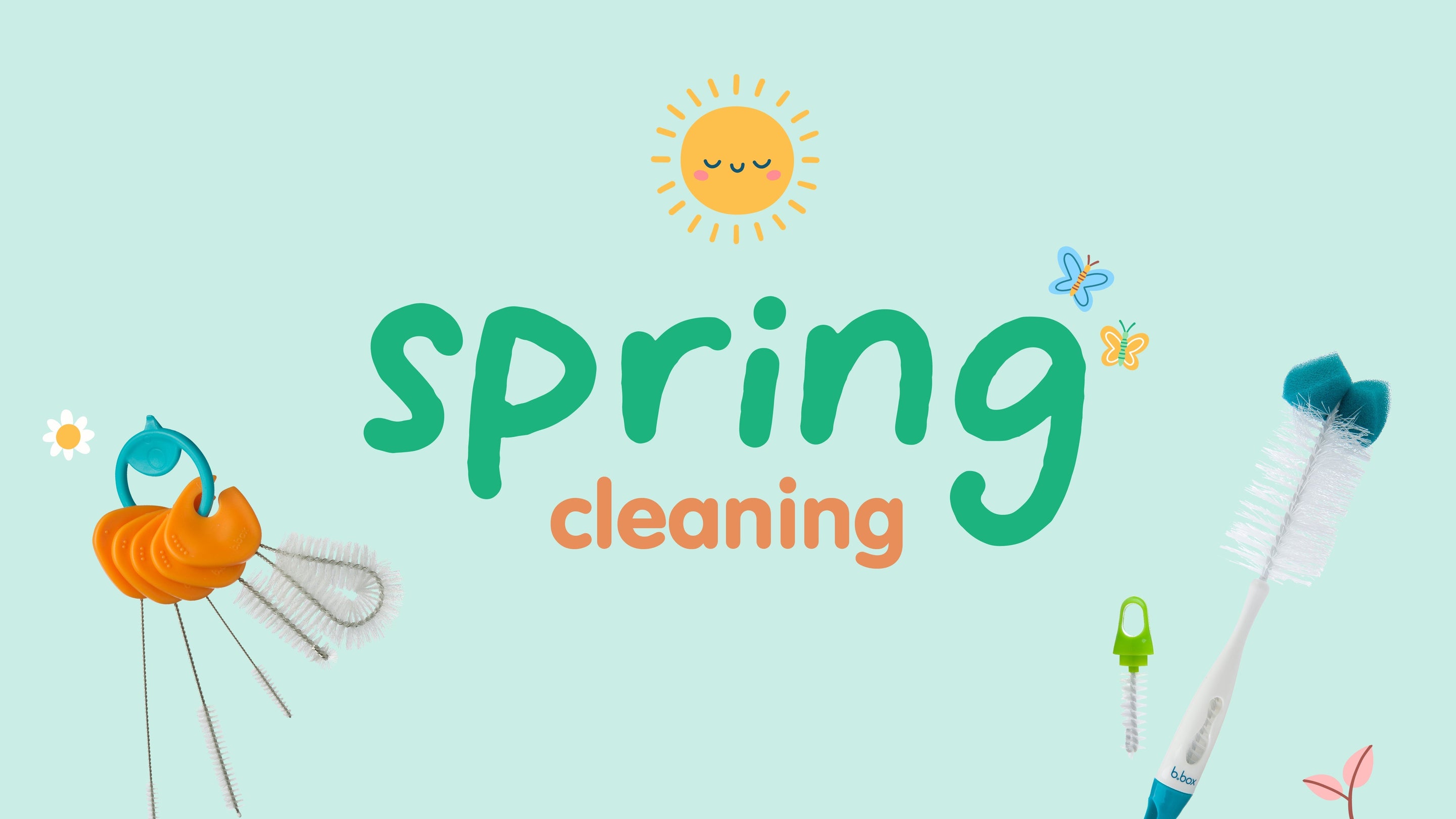 spring cleaning guide for parents | b.box AU