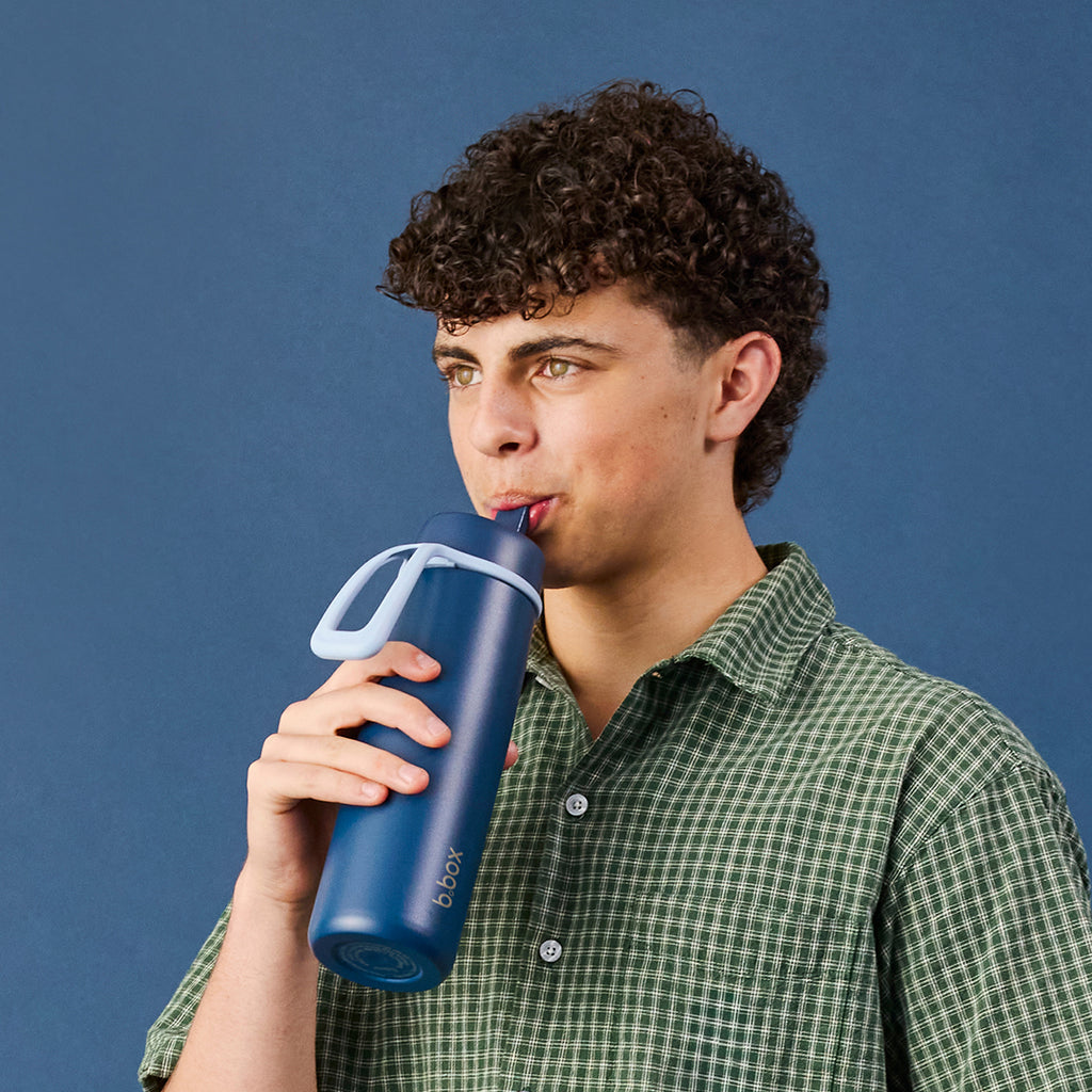 bbox for kids | 690ml Insulated Flip Top Bottle - midnight – b.box AU