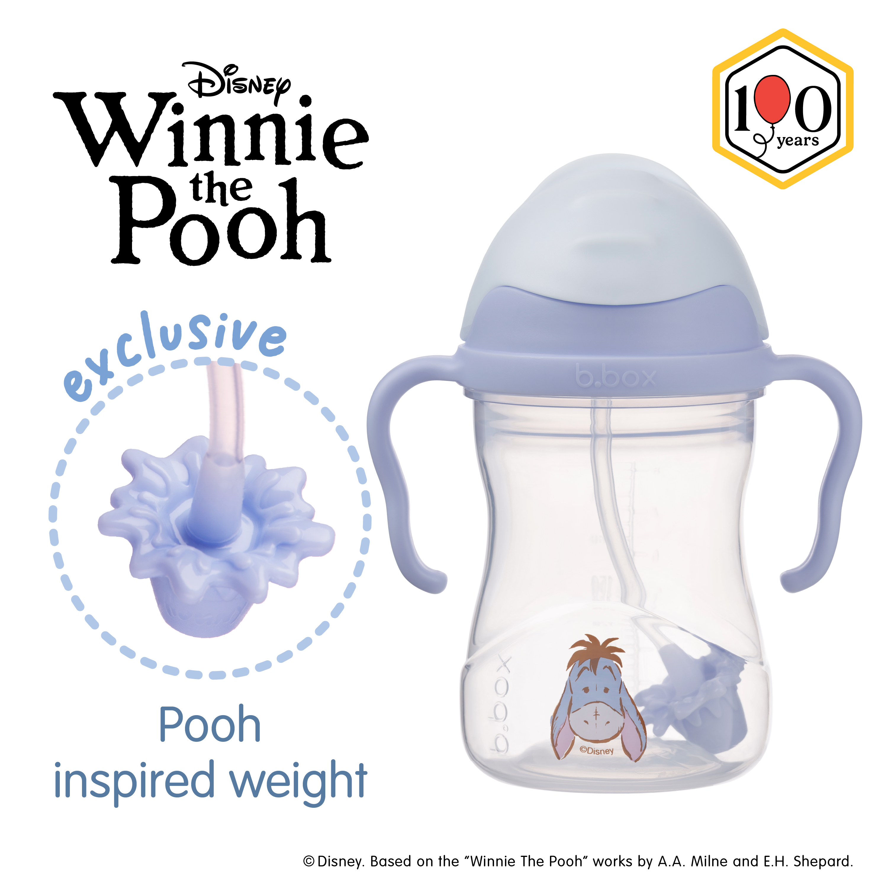 Disney - Winnie The Pooh 100 sippy cup - Eeyore | b.box AU