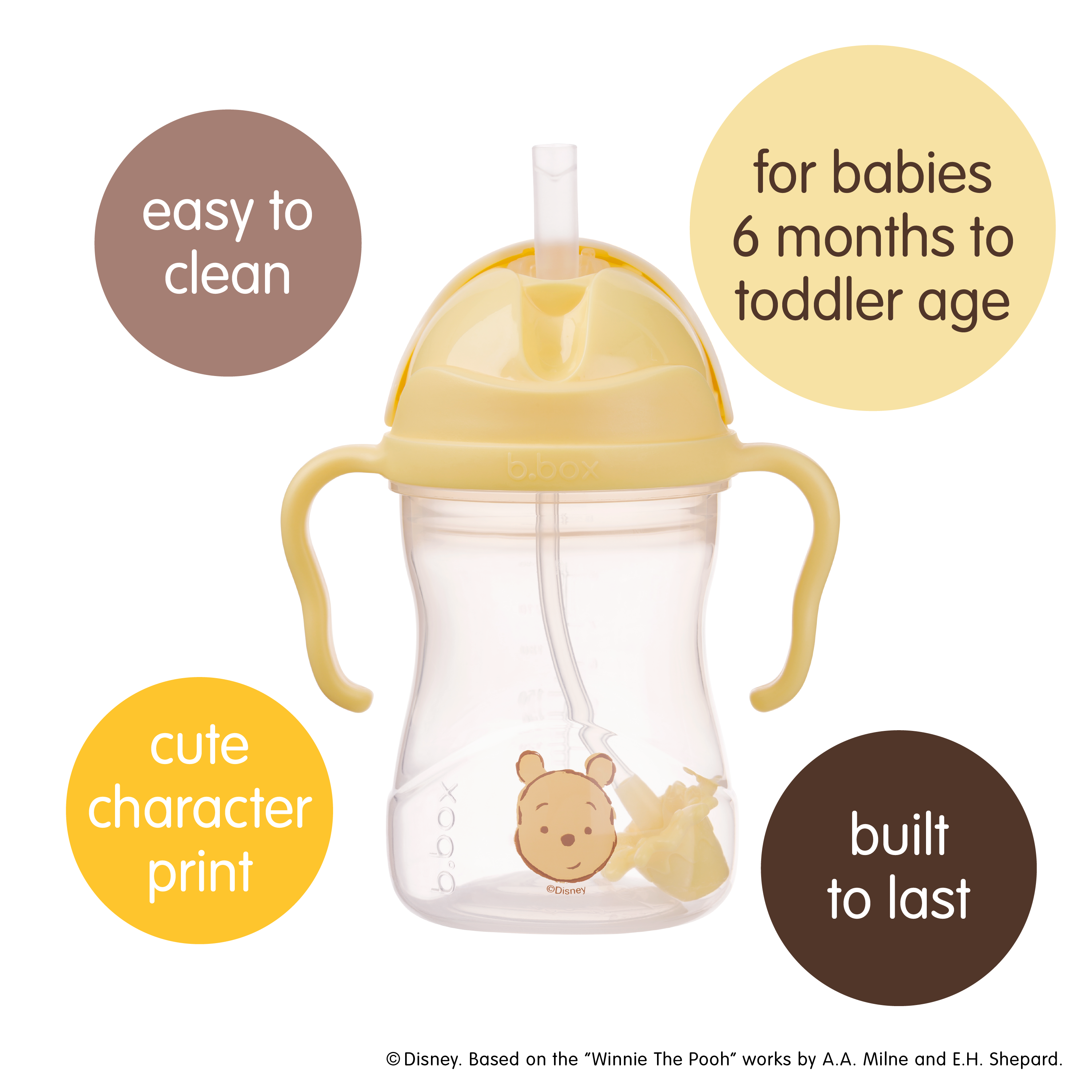 Disney - Winnie The Pooh 100 sippy cup - Pooh | b.box AU