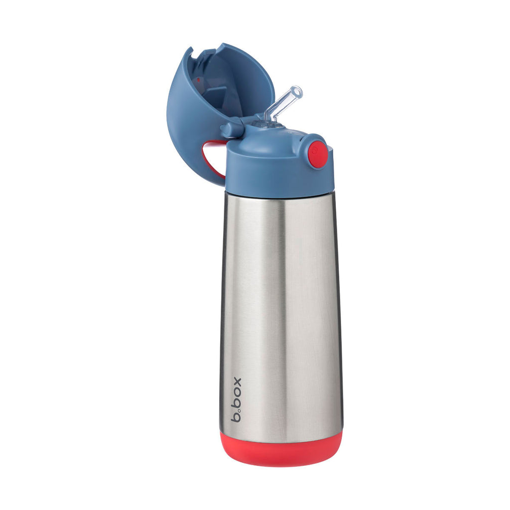 500ml Insulated Drink Bottle – Blue Blaze – b.box AU