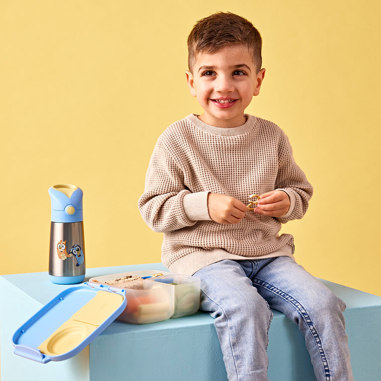 Bluey x b.box Mini Lunchbox Blue Bento Style Lunchbox | b.box AU
