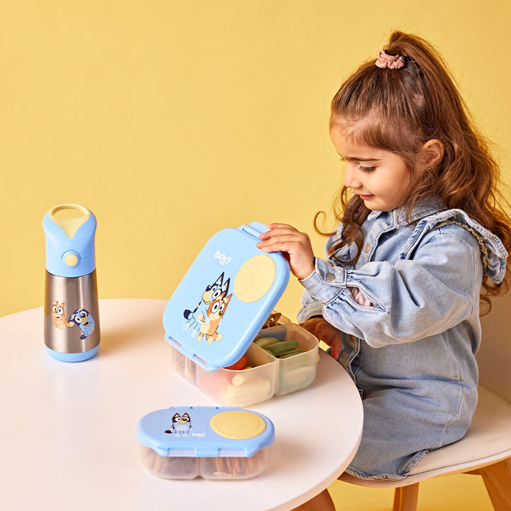 Bluey x b.box Mini Lunchbox Blue Bento Style Lunchbox | b.box AU