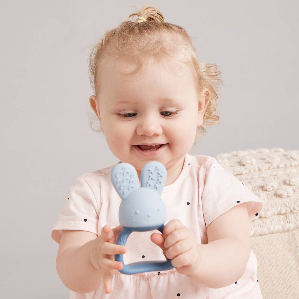 NEW | Chill + Fill Teether Lullaby Blue 3m+ - dribble and drool it's ...